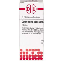 DHU-Arzneimittel Carduus Marianus D 12 Tabletten 80 St