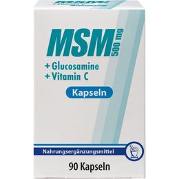 Msm 500 mg+Glucosamine Kapseln 90 St