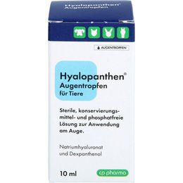 Cp Hyalopanthen Augentropfen f.Tiere 10 ml