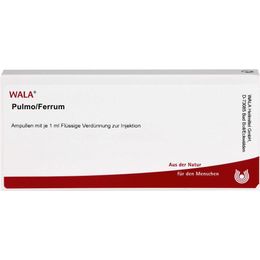 WALA PULMO/FERRUM Ampullen 10X1 ml