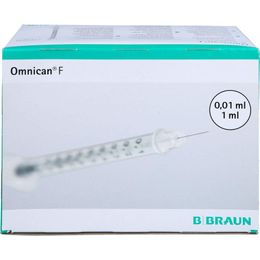 B.Braun Omnican F 1 ml Feindosierungspr.1 ml 30 Gx12 mm 100 St
