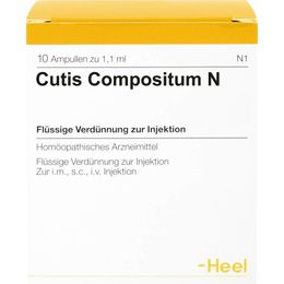 Heel Cutis compositum N Ampullen 10 St