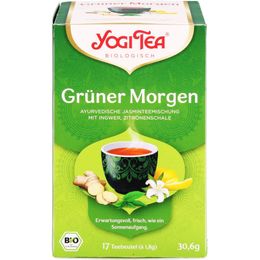 Yogi Tea Gr&uuml;ner Morgen Bio Filterbeutel 17X1.8 g