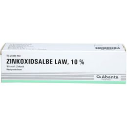 Zinkoxidsalbe Law 10% 50 g