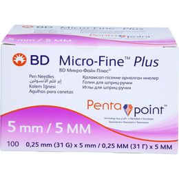 EurimPharm Arzneimittel Bd MICRO-FINE+ Pen-Nadeln 0,25x5 mm 31 G 100 St
