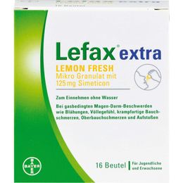 BAYER Lefax extra Lemon Fresh Mikro Granulat 16 St