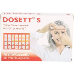 Hormosan Pharma Dosett S Arzneikassette rot 1 St
