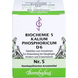 Bombastus Biochemie 5 Kalium phosphoricum D 6 Tabletten 80 St