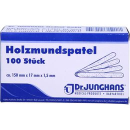 Dr. JUNGHANS Holzmundspatel 15 cm 100 St