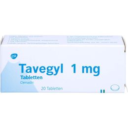 EurimPharm Arzneimittel TAVEGYL 1 mg Tabletten 20 Stk.