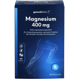 Gesund Leben Magnesium 400 mg Kapseln 60 St