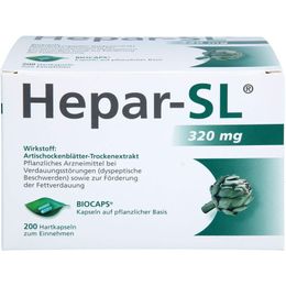 MCM KLOSTERFRAU Vertr. GmbH HEPAR-SL 320 mg Hartkapseln 200 St