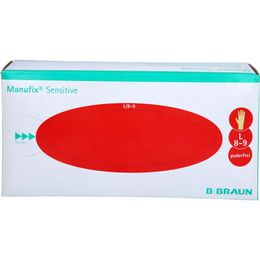 B.Braun Manufix sensitive Unters.Handschuhe pf gro&szlig; 100 St