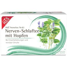 H&S Nerven- und Schlaftee mit Hopfen Filterbeutel 20X1.5 g
