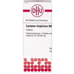 DHU-Arzneimittel Lycopus Virginicus D 6 Tabletten 80 St