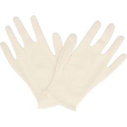 B&uuml;ttner-Frank Baumwollhandschuhe Gr.M rohwei&szlig; 1 Paar 1 St