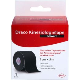 Dr. Ausbüttel Draco Kinesiologietape 5 cmx5 m schwarz 1 St