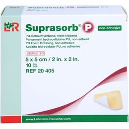 Avitamed Suprasorb P PU-Schaumv.nicht klebend 5x5 cm 10 St