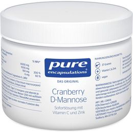 Pure Encapsulations Cranberry D-Mannose Pulver 37 g