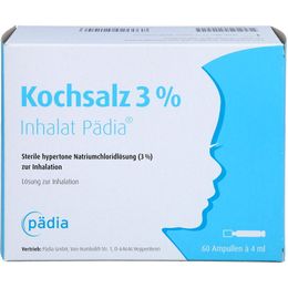 Kochsalz 3% Inhalat P&auml;dia Ampullen 60X4 ml