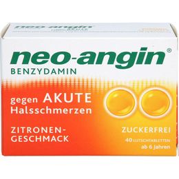 MCM KLOSTERFRAU Vertr. GmbH NEO-ANGIN Benzydamin akute Halsschmerzen Zitrone 40 St