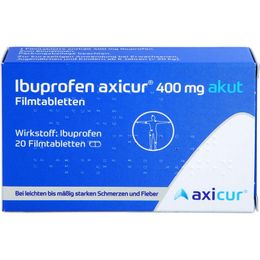 Ibuprofen axicur 400 mg akut Filmtabletten 20 St