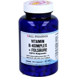 Hecht-Pharma Vitamin B KOMPLEX+Fols&auml;ure Gph Kapseln 180 St