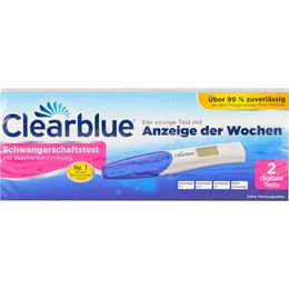 Wick Clearblue Schwangerschaftstest m.Wochenbestimmung 2 St