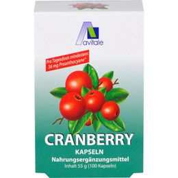 Avitale Cranberry Kapseln 400 mg 100 St