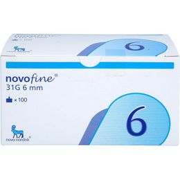 EurimPharm Arzneimittel Novofine Nadeln 31 G 0,25x6 mm 100 St