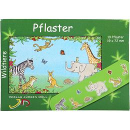 Axisis Kinderpflaster Wildtiere Briefchen 10 St