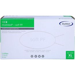PARAM Handschuhe Einmal Latex puderfrei Xl 100 St