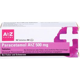Paracetamol AbZ 500 mg Tabletten 10 St