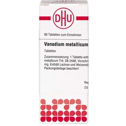 DHU-Arzneimittel Vanadium Metallicum D 6 Tabletten 80 St