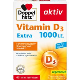 Queisser Doppelherz Vitamin D3 1000 I.E. Extra Tabletten 45 St