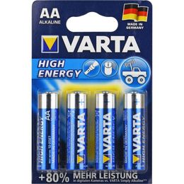 Batterien Mignon LR6 Aa 4906 Varta High 4 St