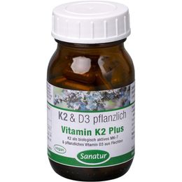 Vitamin K2 MK7 Plus Vitamin D3 Kapseln 90 St