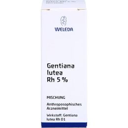 Weleda Gentiana Lutea Rh Presssaft 5% Mischung 20 ml