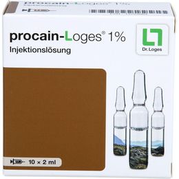Dr. Loges + Co. GmbH PROCAIN-Loges 1% Injektionsl&ouml;sung Ampullen 10X2 ml