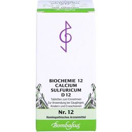 Bombastus Biochemie 12 Calcium sulfuricum D 12 Tabletten 200 St