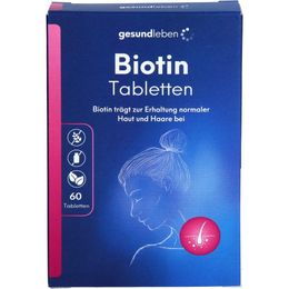 Gesund Leben Biotin 2,5 mg Tabletten 60 St