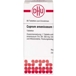 DHU-Arzneimittel Cuprum Arsenicosum D 6 Tabletten 80 St
