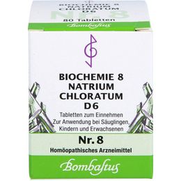 Bombastus Biochemie 8 Natrium chloratum D 6 Tabletten 80 St