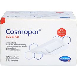EurimPharm Arzneimittel Cosmopor Advance Wundverband 6x10 cm 25 St