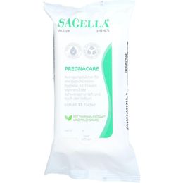 Sagella active Pregnacare Reinigungst&uuml;cher 15 St