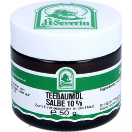 Hecht-Pharma Teebaum &Ouml;l Salbe 10% 50 g