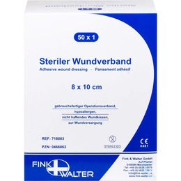 Fink & Walter Wundverband steril 8x10 cm 50 St