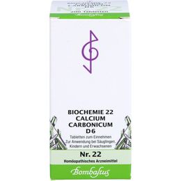 Bombastus Biochemie 22 Calcium carbonicum D 6 Tabletten 200 St