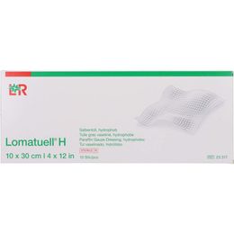 EurimPharm Arzneimittel Lomatuell H Salbent&uuml;ll 10x30 cm steril 10 St