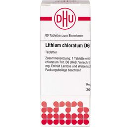 DHU-Arzneimittel Lithium Chloratum D 6 Tabletten 80 St